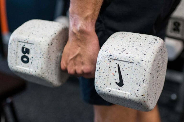 Nike Strength unveils the Nike Grind Dumbbell, made from recycled ...