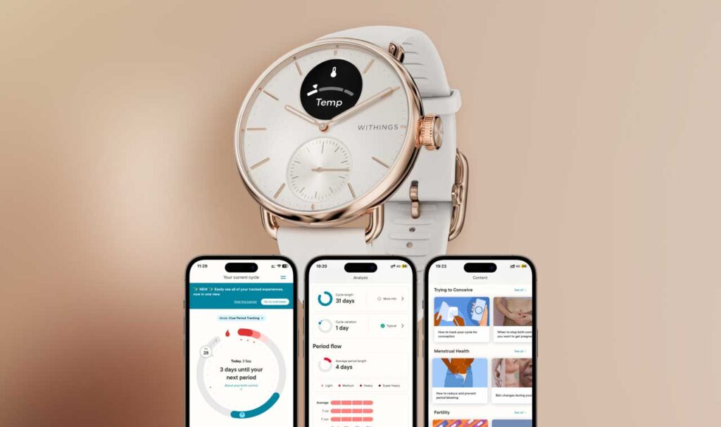 Clue and Withings join forces for comprehensive women's health tracking ...